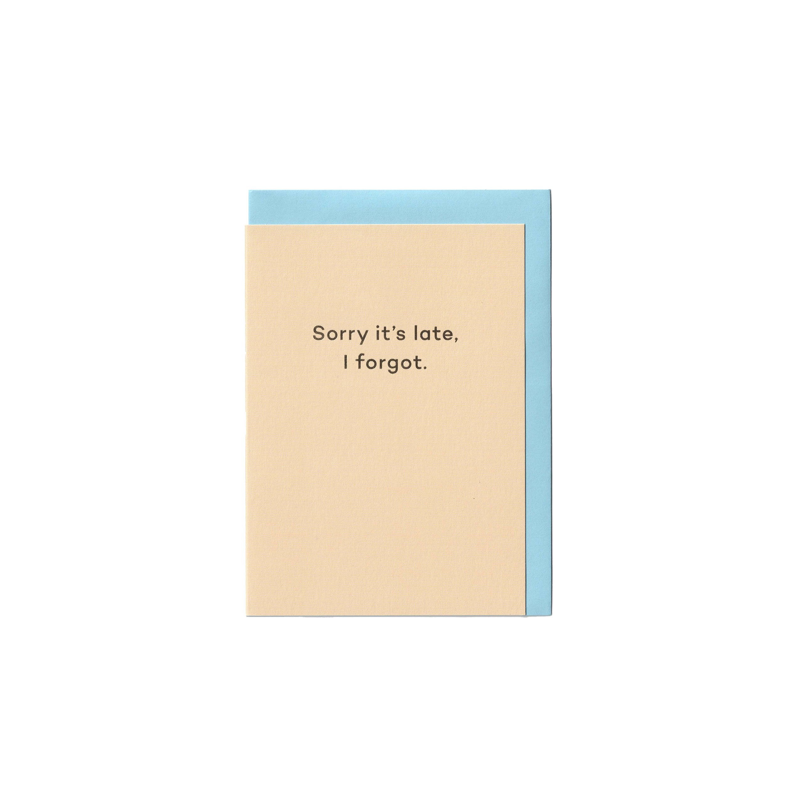 Sorry it's late, I forgot. – Birmingham Stationery Co